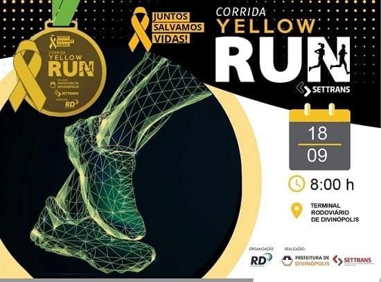 1ª Corrida “Yellow Run” será realizada dia 18 de setembro em ...