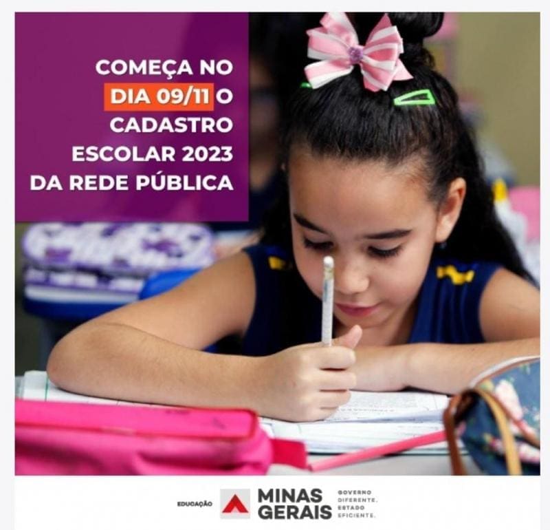 Começa o Cadastro Escolar 2023 para a rede pública de ensino - Portal MPA