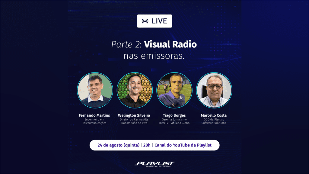 LIVE: Visual Radio onde o áudio encontra a imagem - Portal MPA