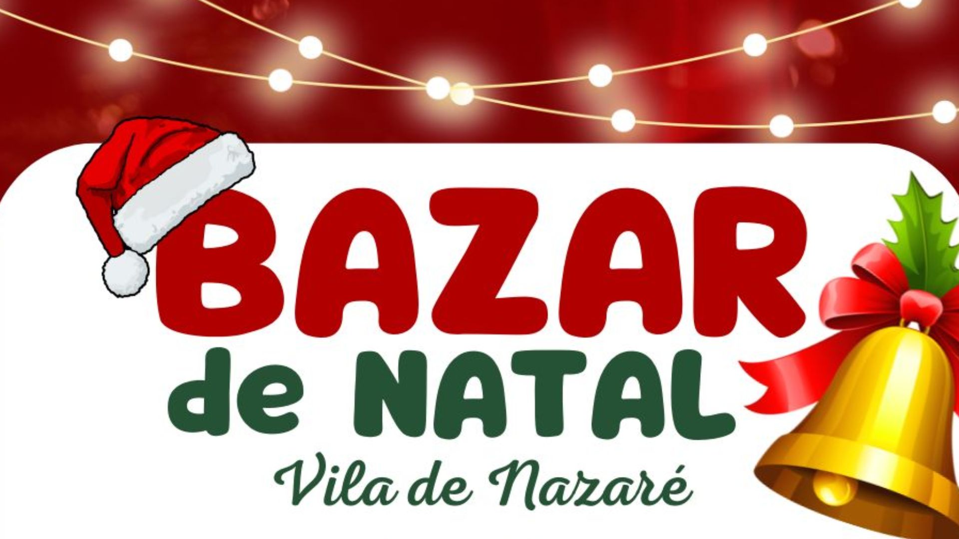 Vila de Nazaré realiza Bazar de Natal no dia 20 de dezembro - Portal MPA